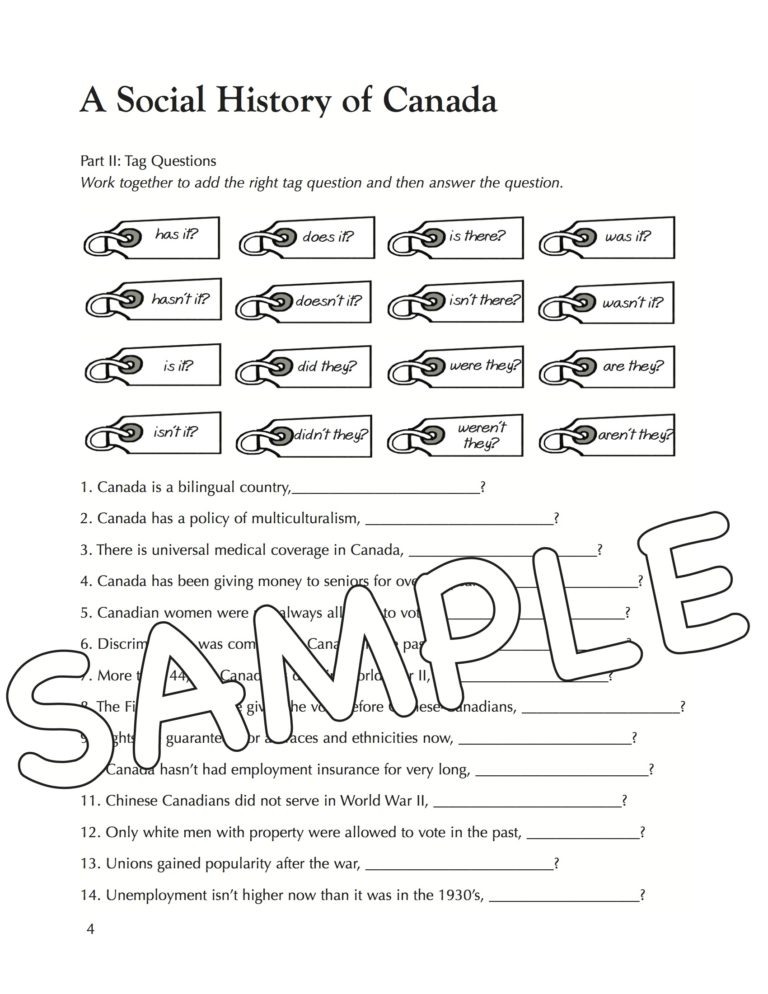 New Canada Jigsaws – ESL Jigsaws